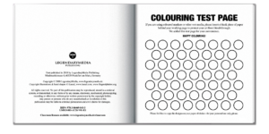 AUSLAN Manual Alphabet Colouring Book - LegendaryMedia Publishing